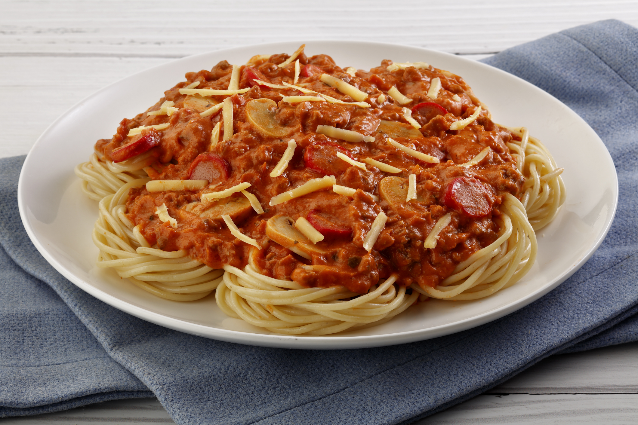 CREAMY FILIPINO STYLE SPAGHETTI